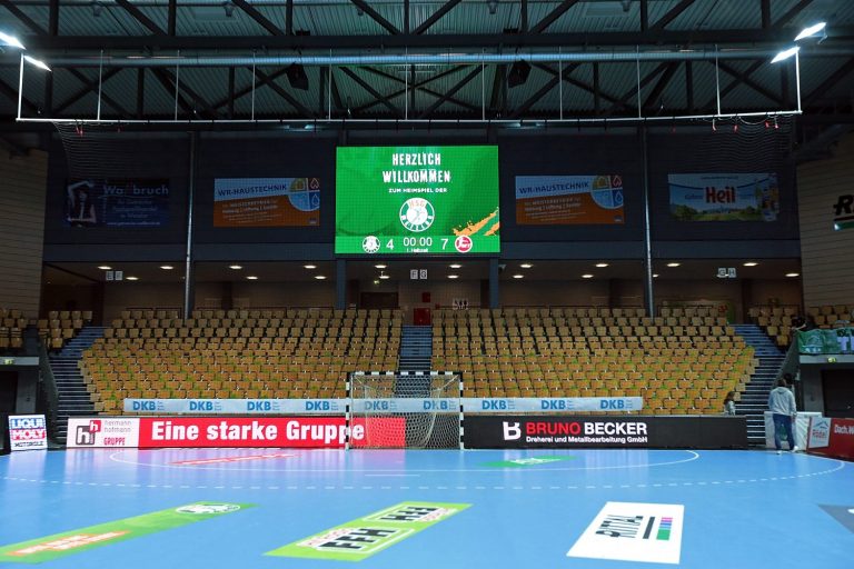 Handball Spielstandsanzeige und Anzeigetafel | Schauf GmbH